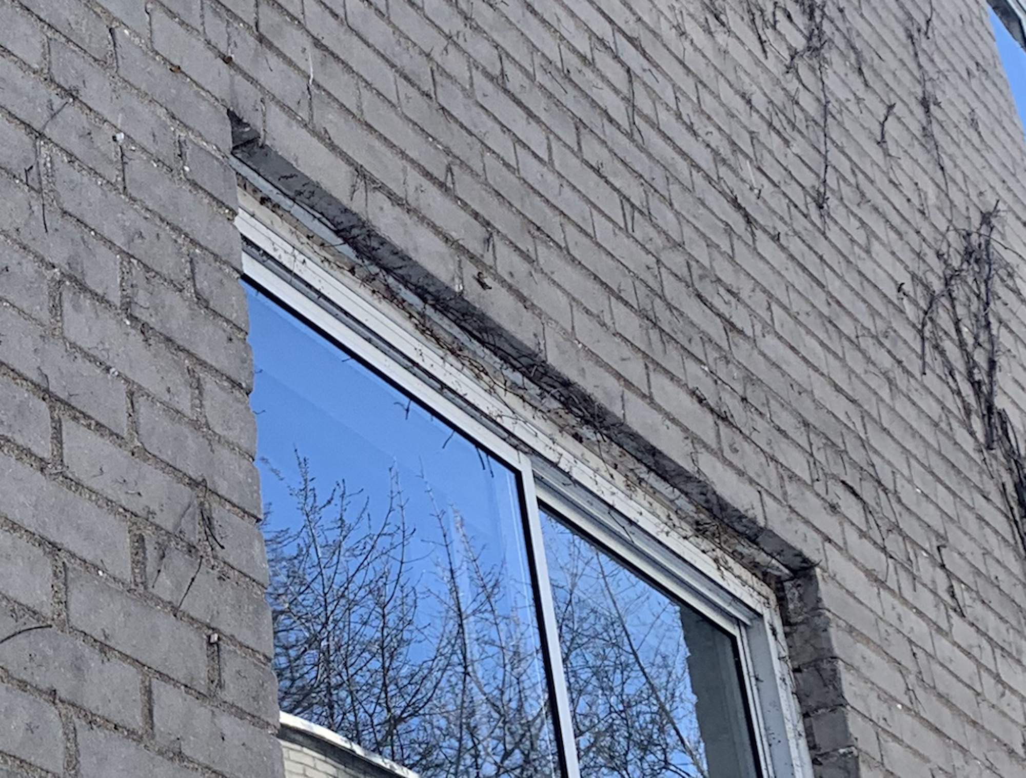 Fer-angle de soutiens corrodé - Maçonnerie Lajoie